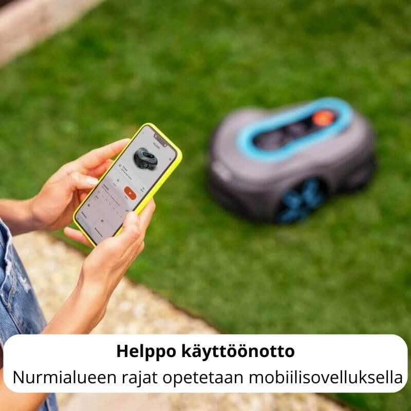 Gardena Smart Sileno Free 1000 rajalangaton robottileikkuri (1000 m2 ...
